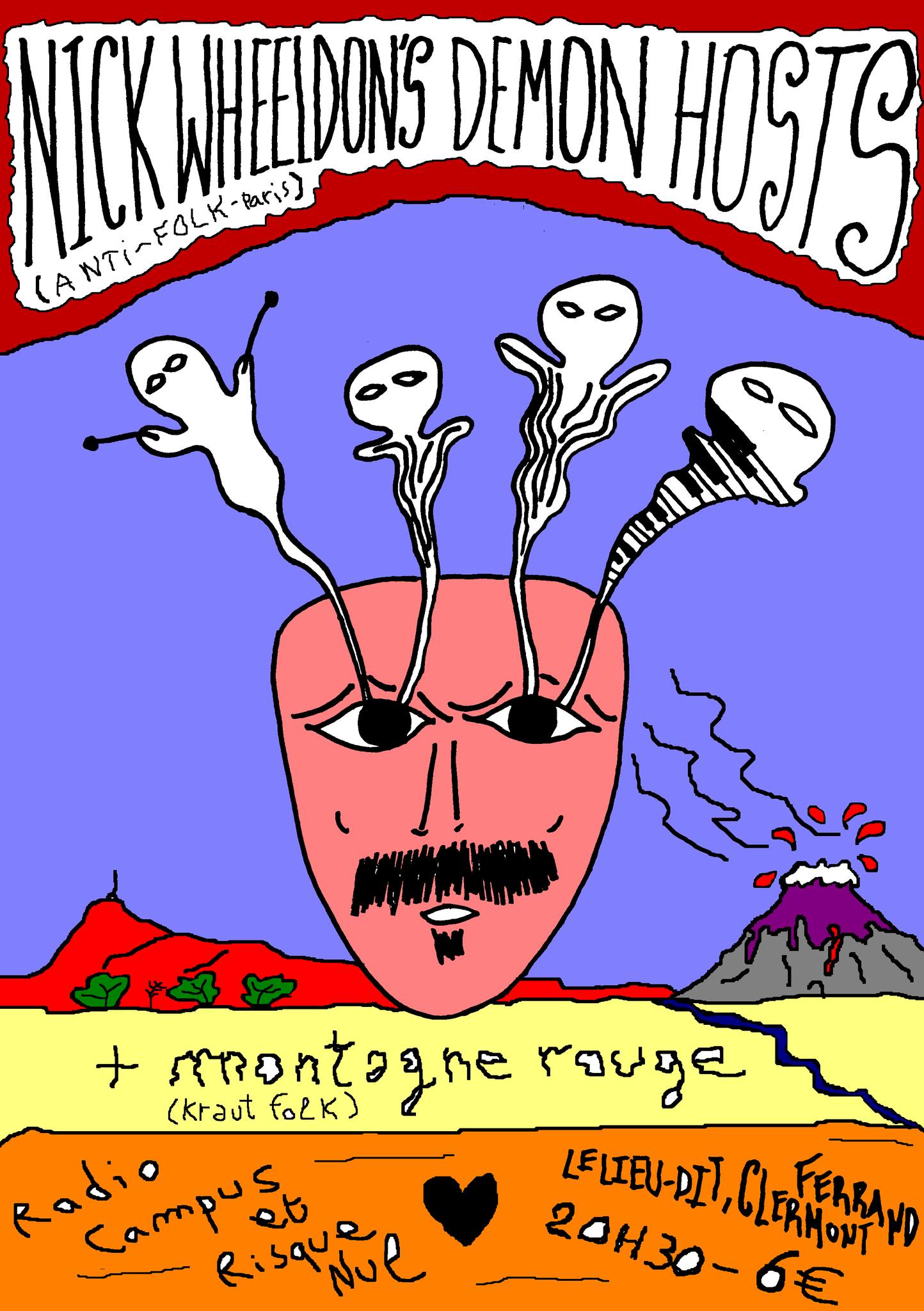 Nick Wheeldon's Demon Hosts + Montagne Rouge